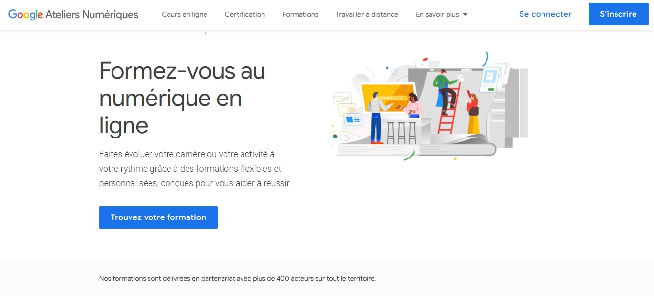 Google Atelier Numérique : des formations gratuites pour développer ses ...