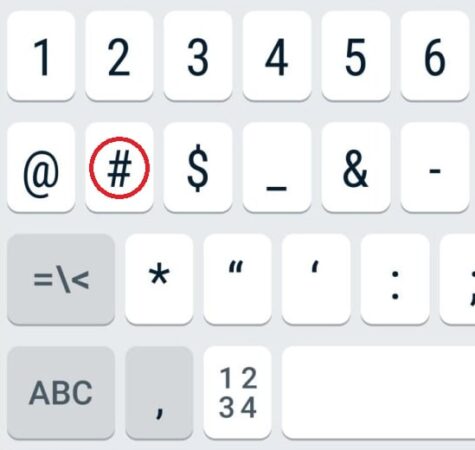 Comment faire un Hashtag sur votre clavier ? - BDN